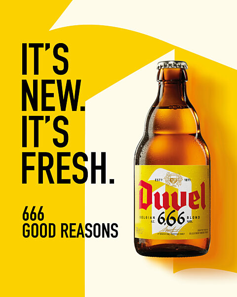 It's new, it's fresh, it's Duvel 6,66% | Duvel
