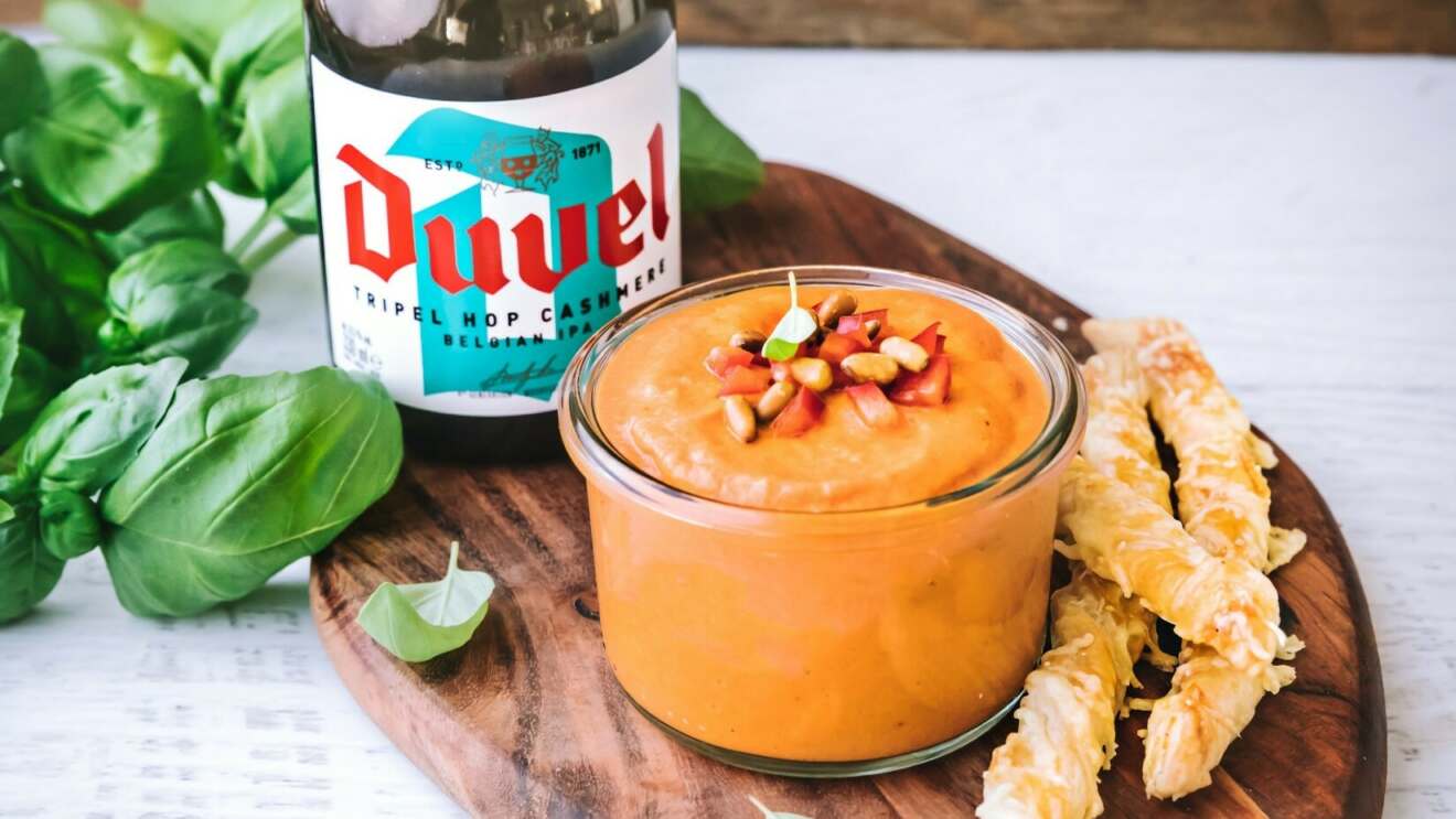 Duvel Tripel Hop Cashmere & red pepper cream | Duvel