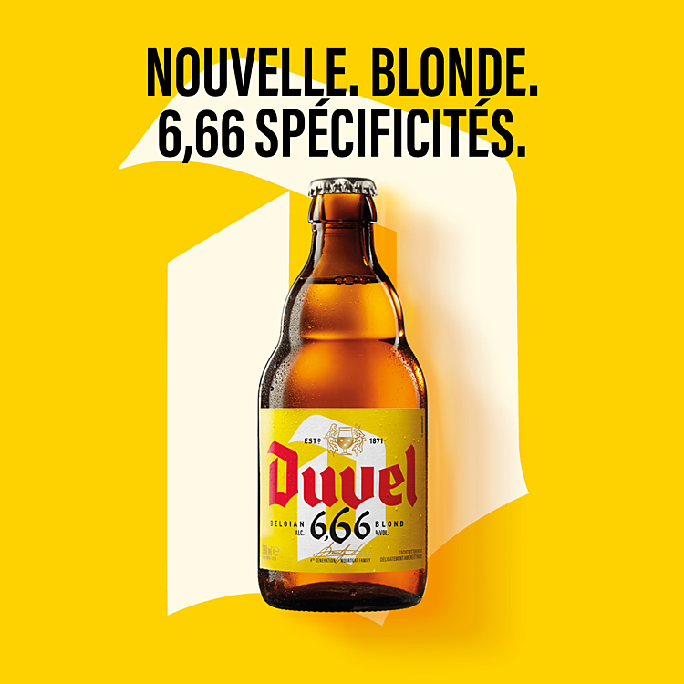 NOUVELLE. BLONDE. DUVEL 6,66%. | Duvel